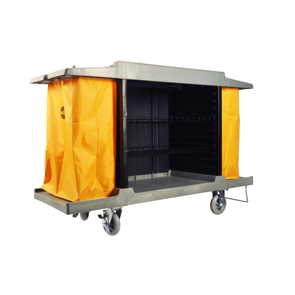 Compass Compact Open Front Housekeeping Trolley | Winc