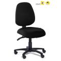 Gregory Inca Task Chair High Large Seat Upholstered in Blackbutt ...