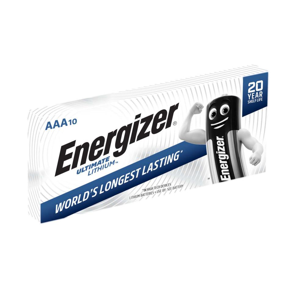 Energizer Lithium Battery AAA Box 10 | Winc