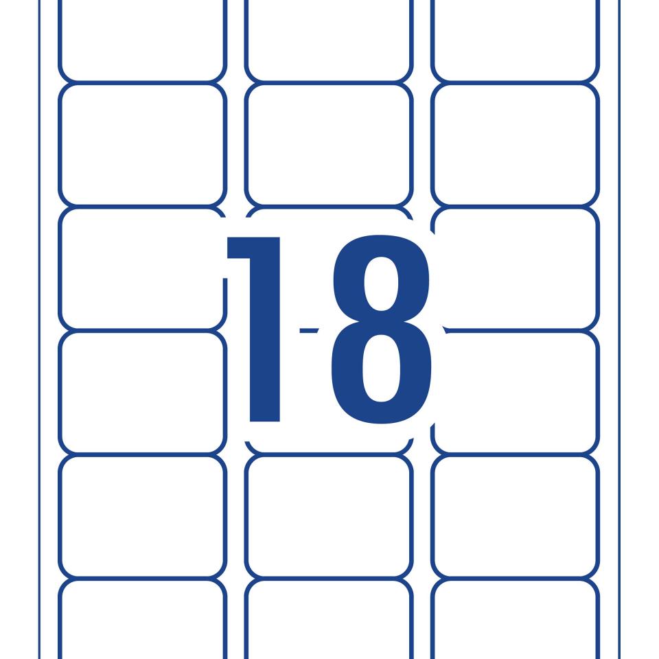 Avery Address Labels With Quick Peel For Laser Printers 63 5 X 46 6mm Avery Address Labels With Quick Peel For Laser Printers 63 5 X 46 6mm