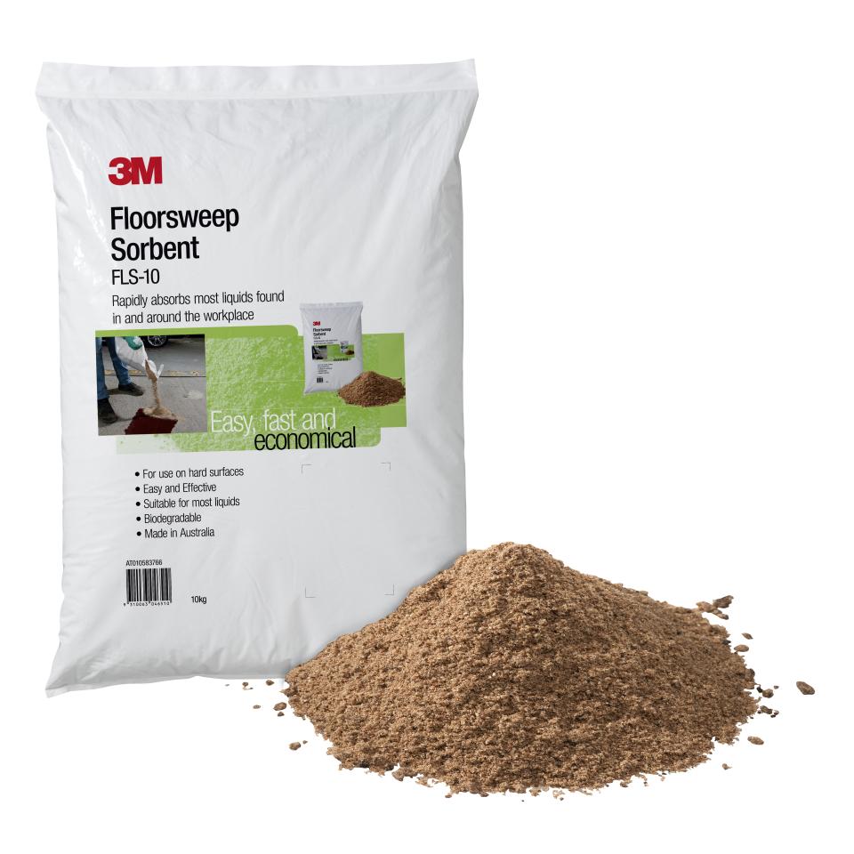 3M Floorsweep Sorbent 40L FLS-10 Absorbent | Winc