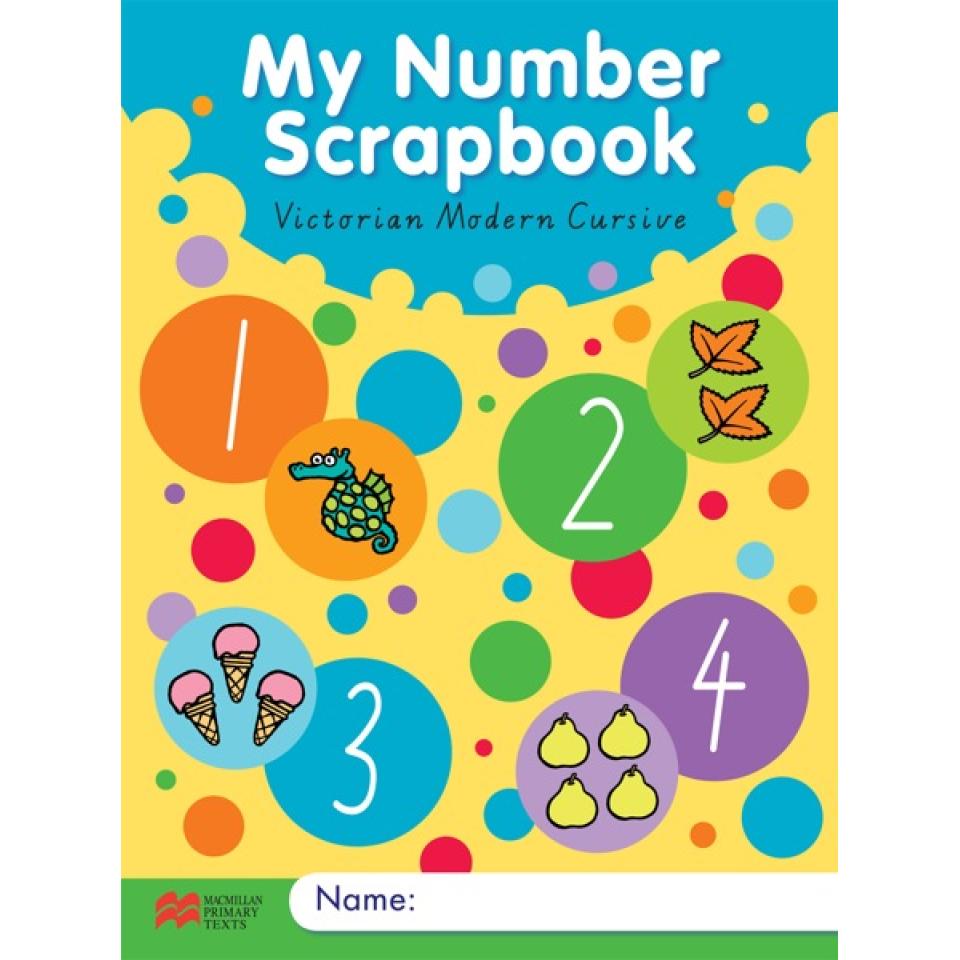 My Number Scrapbook For Victoria 332x250mm | Winc