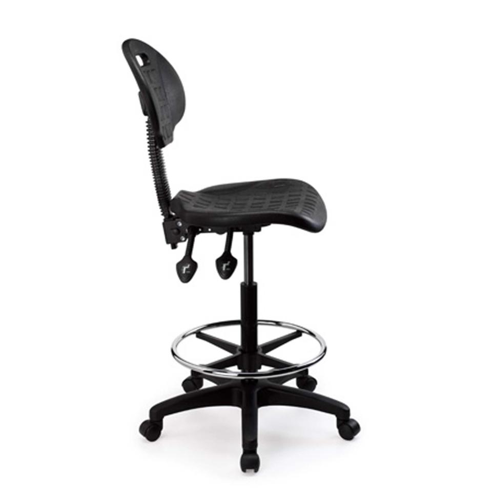 Chair Solutions Lab 300 Drafting Stool Sit And Lock Castors | Winc
