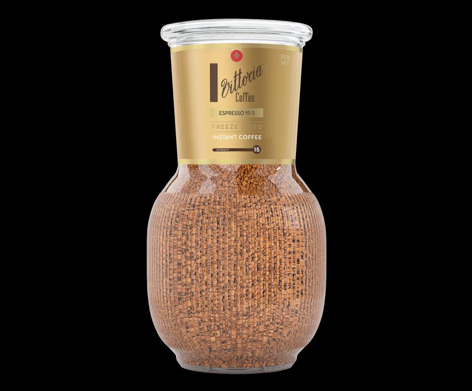 Vittoria Coffee Espresso No. 3 Instant Coffee 300g Vase | Winc