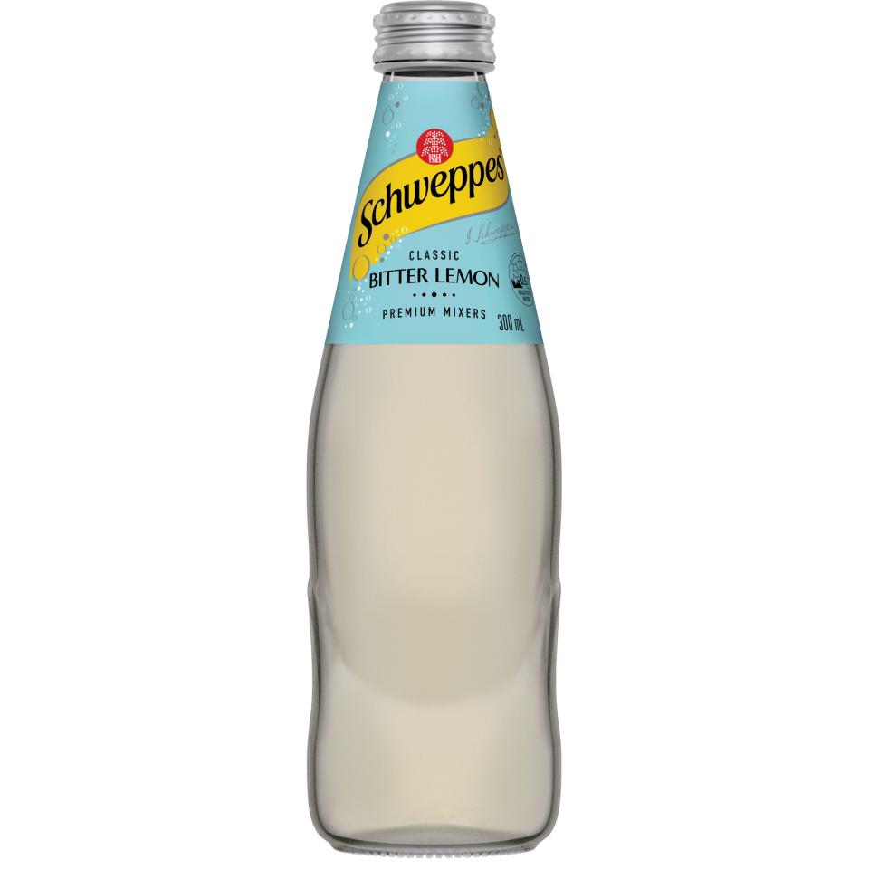 Schweppes Bitter Lemon Bottle 300ml Carton 24 | Winc