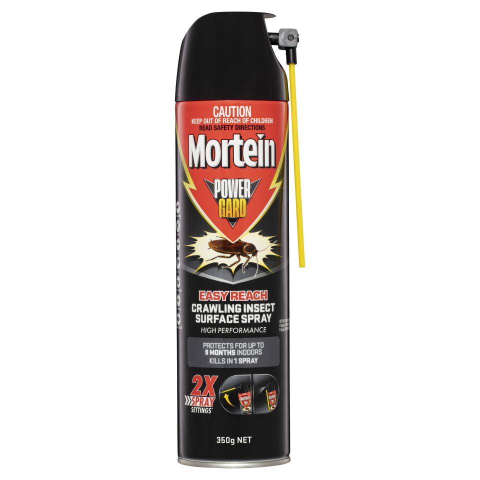 Mortein Powergard Easy Reach Crawling Insect Surface Spray 350g | Winc