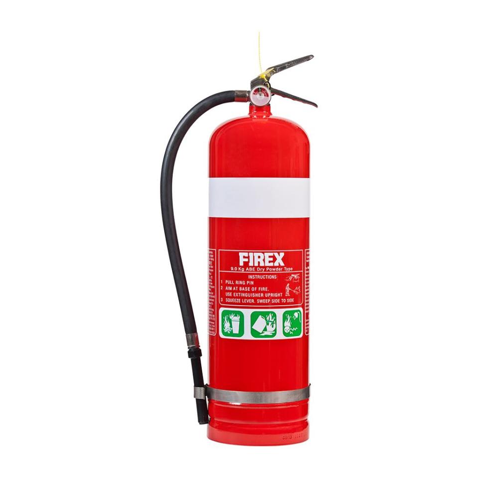 Firex 9.0kg Dry Powder Fire Extinguisher Type Abe | Winc