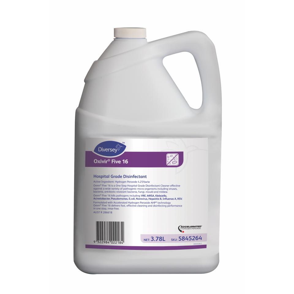 Oxivir Five 16 Hospital Grade Disinfectant 3.78L Each | Winc