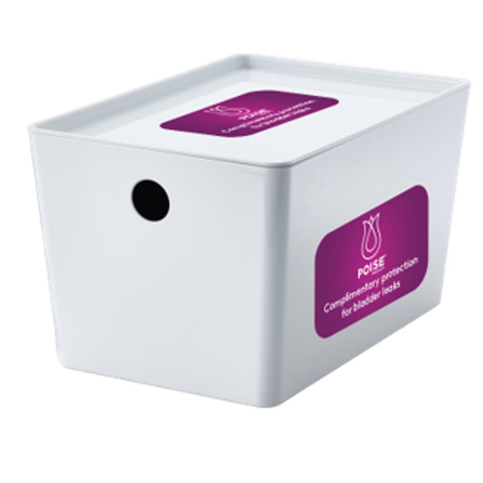 Poise Large Dispenser White | Winc
