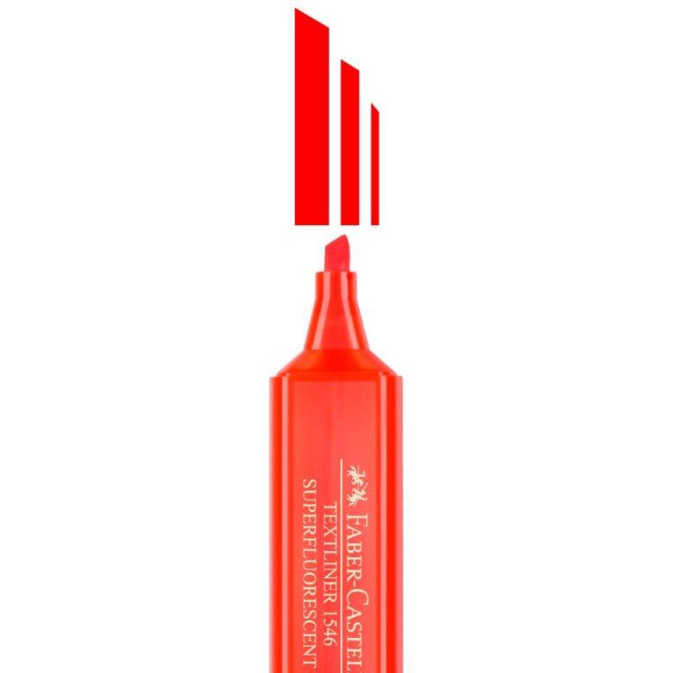 Faber Castell Textliner Ice Highlighter Red Box 10 | Winc