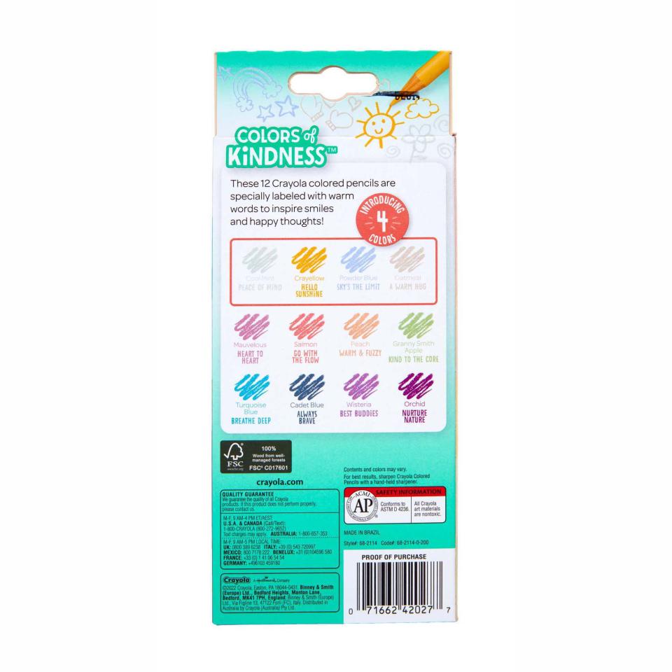 Crayola Colors Of Kindness Pencils Pack 12 | Winc