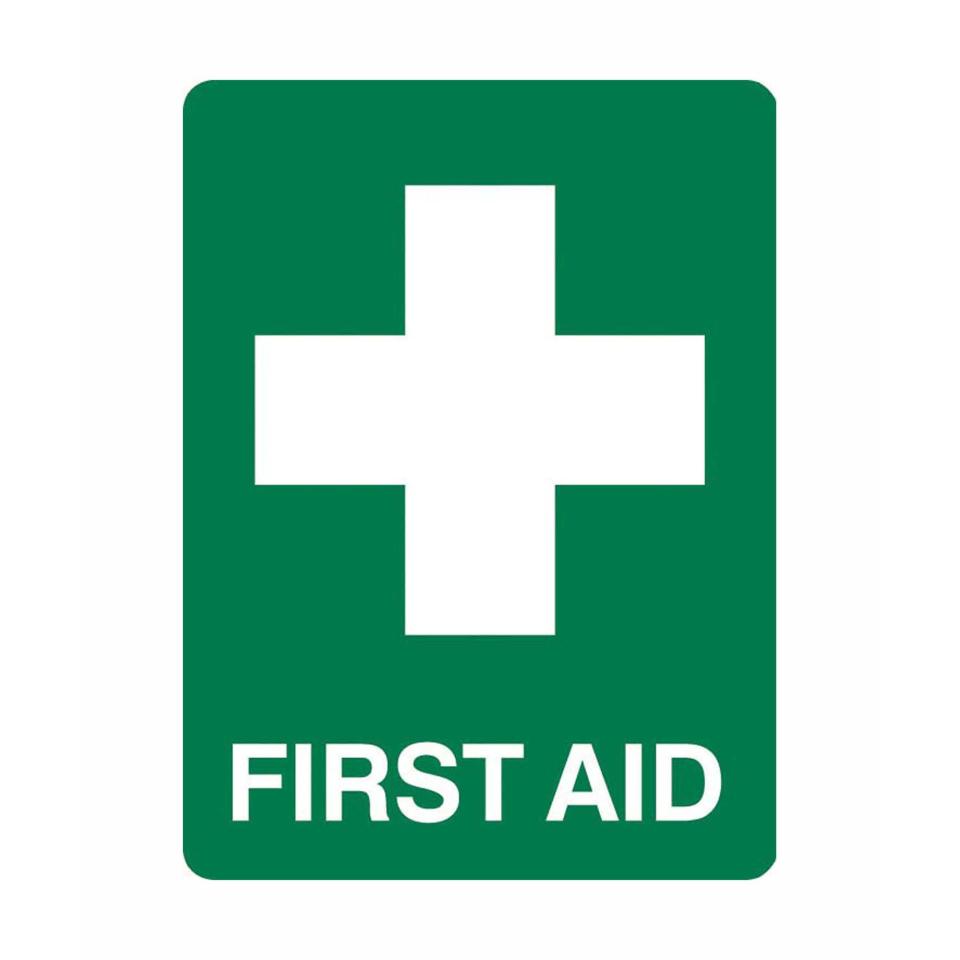 Brady 838903 Self-Adhesive First Aid Sign Vinyl 250H X 180W mm | Winc