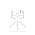 Winc Access Milan Meeting Room Chair with PU 5 Star Base | Winc