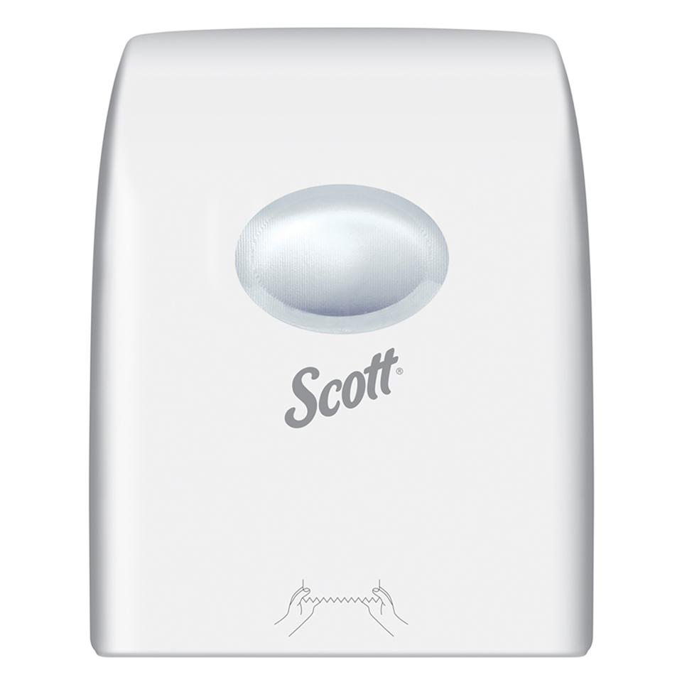 Scott 7377 Hard Roll Towel Dispenser White | Winc