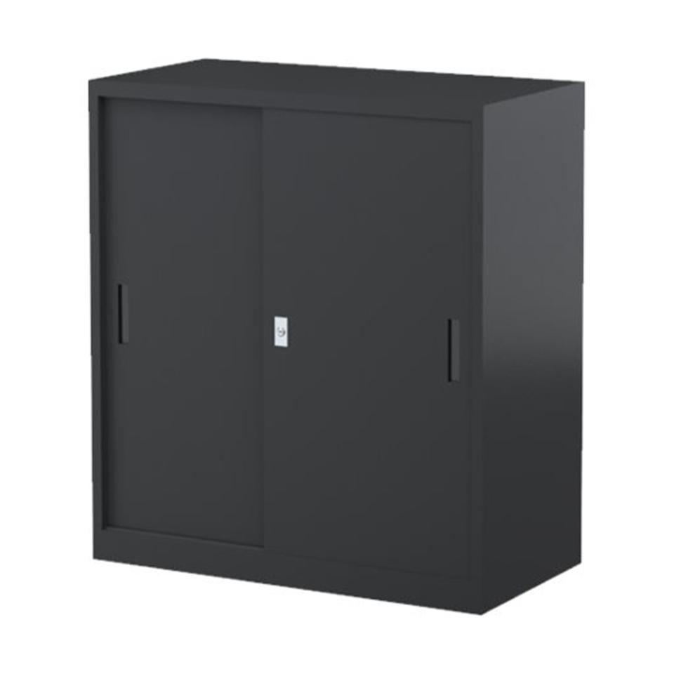 Steelco Cabinet Steel Sliding Door 1015h x 914w x 465dmm Graphite ...