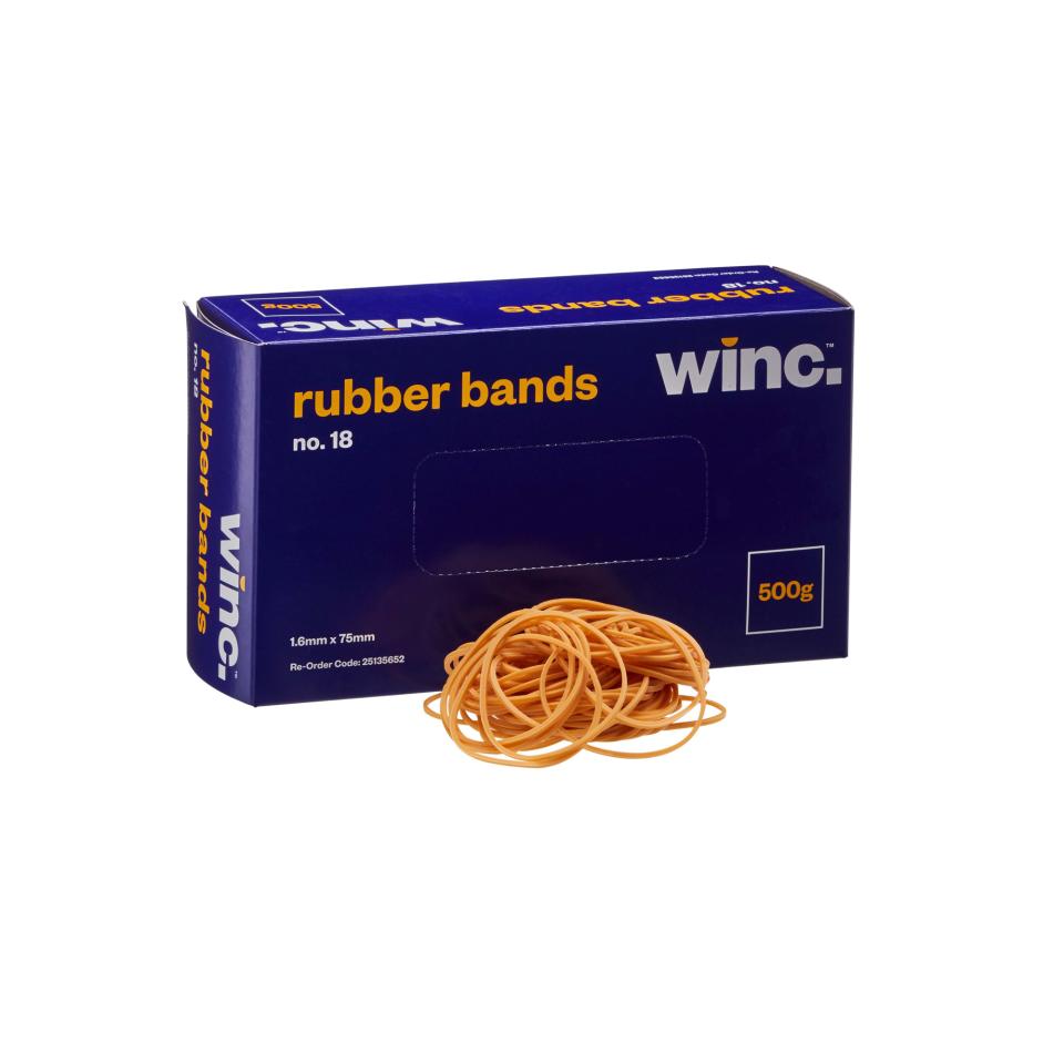 Winc Rubber Bands No. 18 500g | Winc