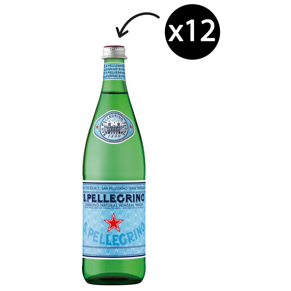 S.Pellegrino Sparkling Mineral Water 750ml Carton 12 | Winc