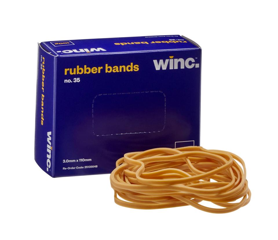Winc Rubber Bands No. 35 100g | Winc