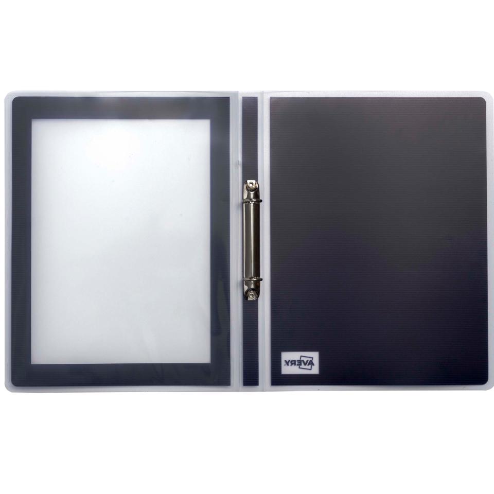 Avery Flexi-View Binder A4 2 O-Ring 12.7mm Black | Winc