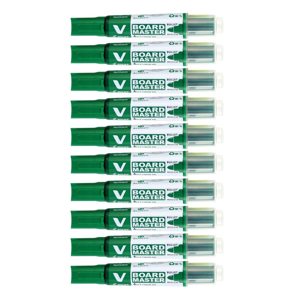 Pilot Begreen V Board Master Refillable Whiteboard Marker Bullet 2.3mm ...