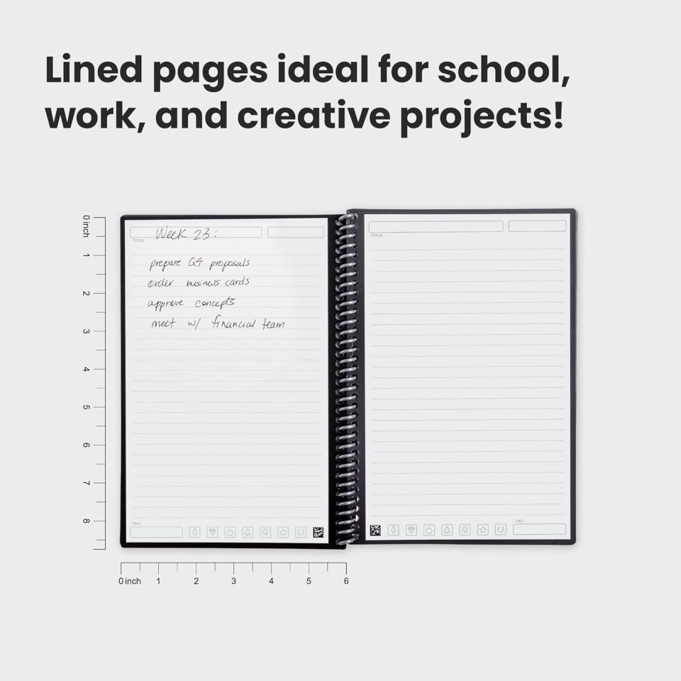 Rocketbook Smart Reusable Notebook Core A4 | Winc