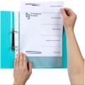 Marbig Professional Antimicrobial Binder A4 25mm 2 O-Ring Aqua Blue Box ...