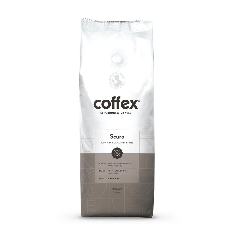 Coffex Espresso Blend Scuro Coffee Beans 1kg | Winc