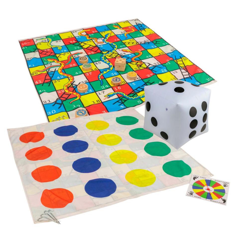 Jenjo 2in1 Giant Snakes Dots & Ladders 1.5m Mat | Winc
