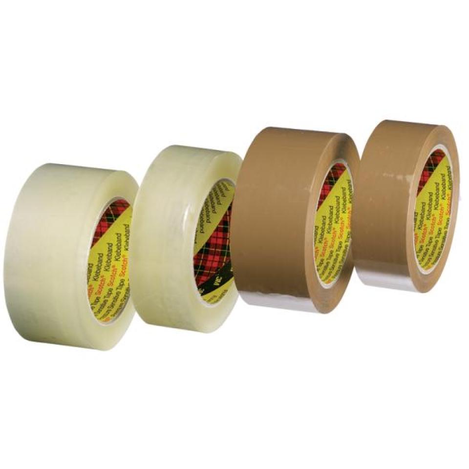 3M Scotch Premium Packaging Tape Brown 48mm X 75M Winc