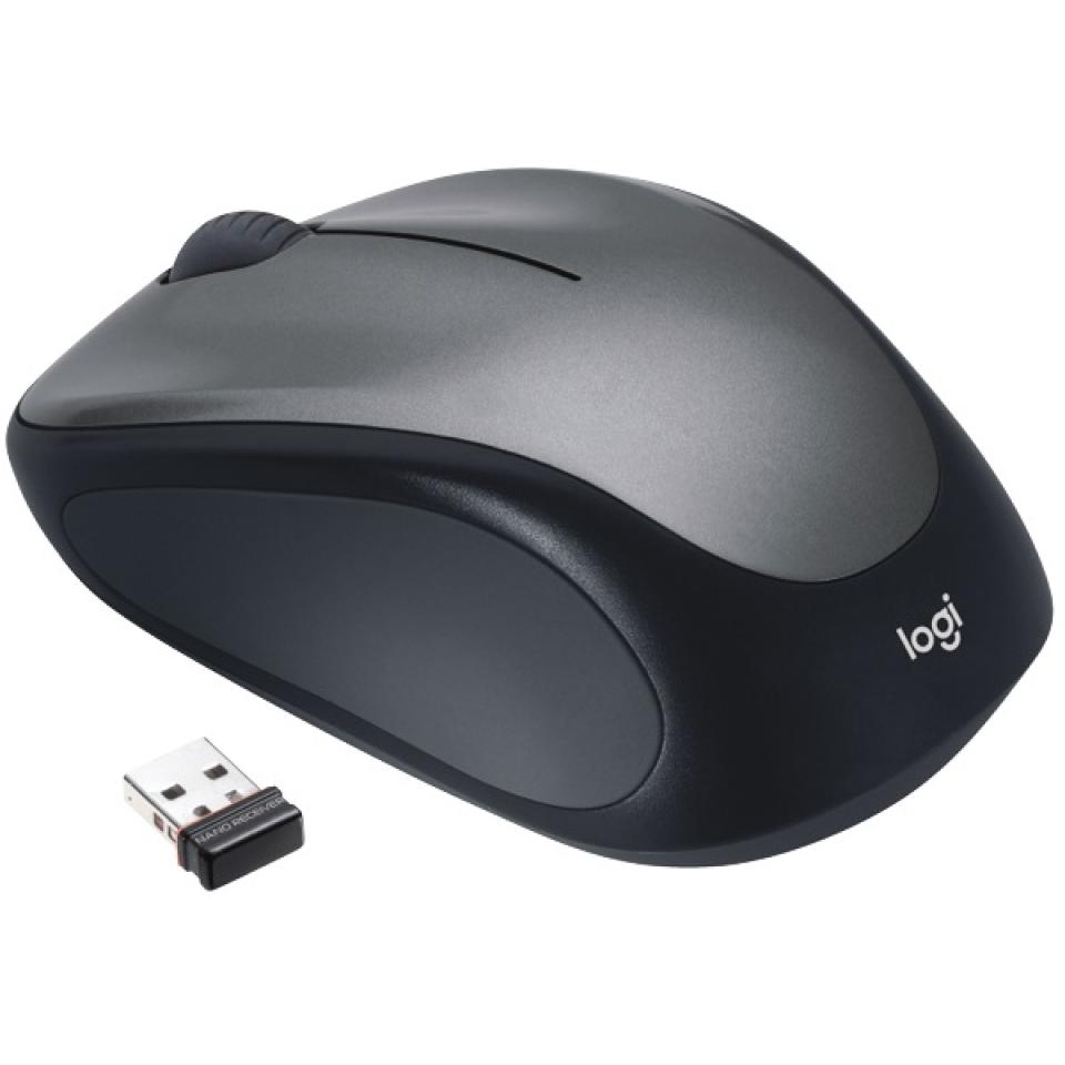 Logitech M235 Wireless Mouse Grey | Winc