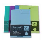 Protext Exercise Book Polypropylene 225 x 175mm 8mm Ruled 128 Pages | Winc
