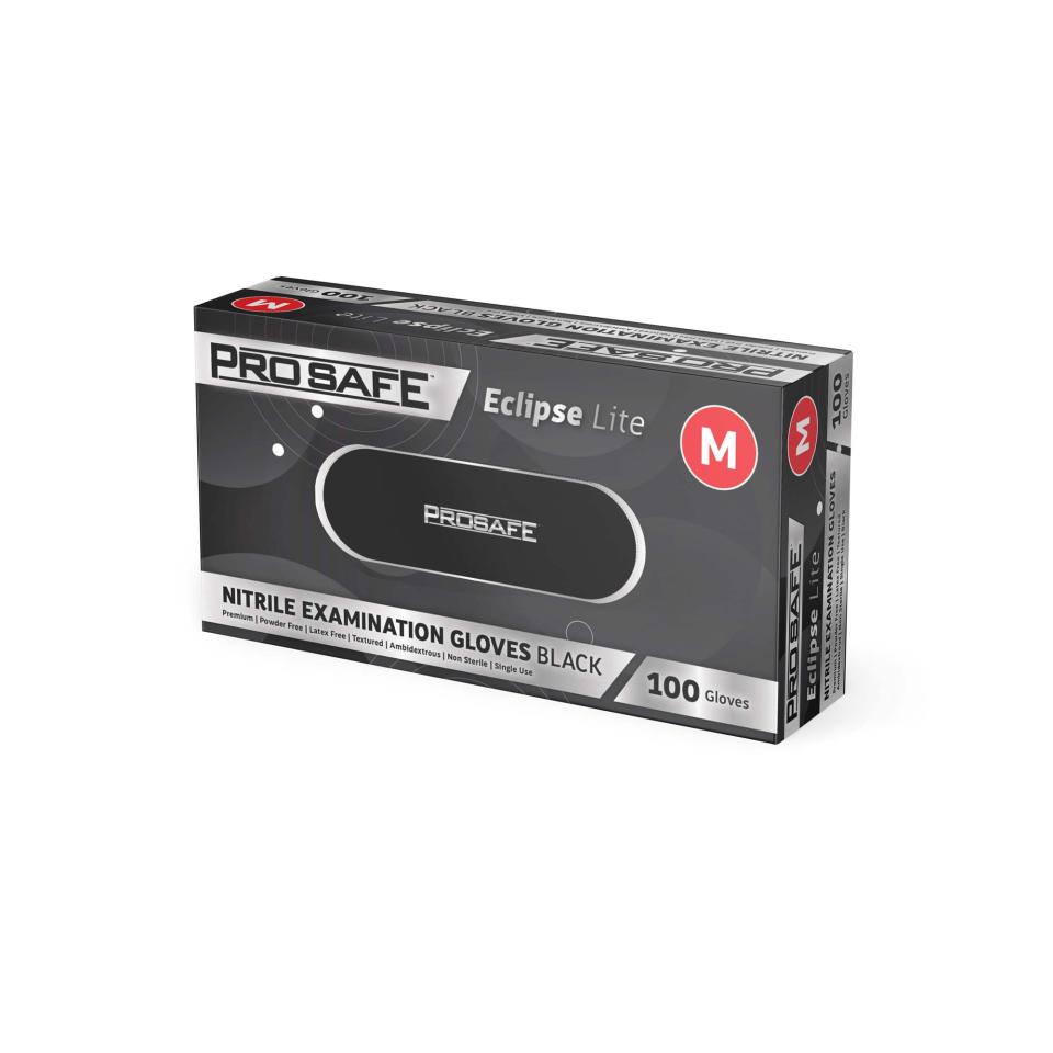 Prosafe Black Eclipse Lite Nitrile Powder Free Gloves | Winc