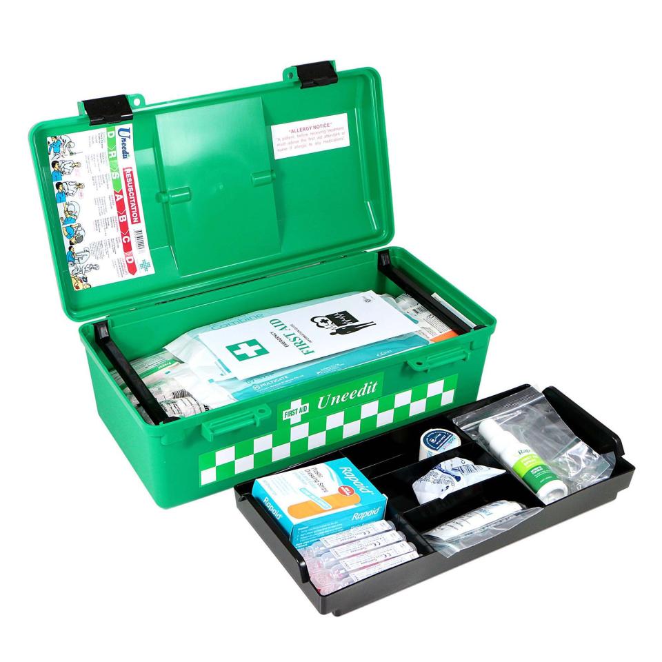 Uneedit Sport First Aid Kit Plastic Case | Winc