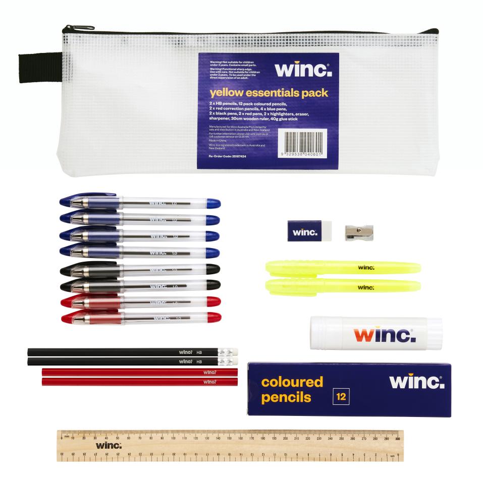 Winc Yellow Essentials Pack | Winc