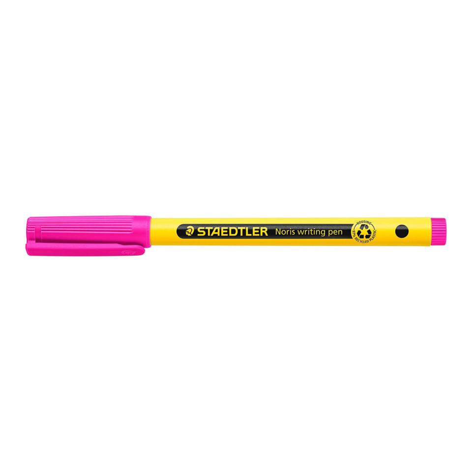 Noris Writing Pen Magenta Pink Box 10 | Winc