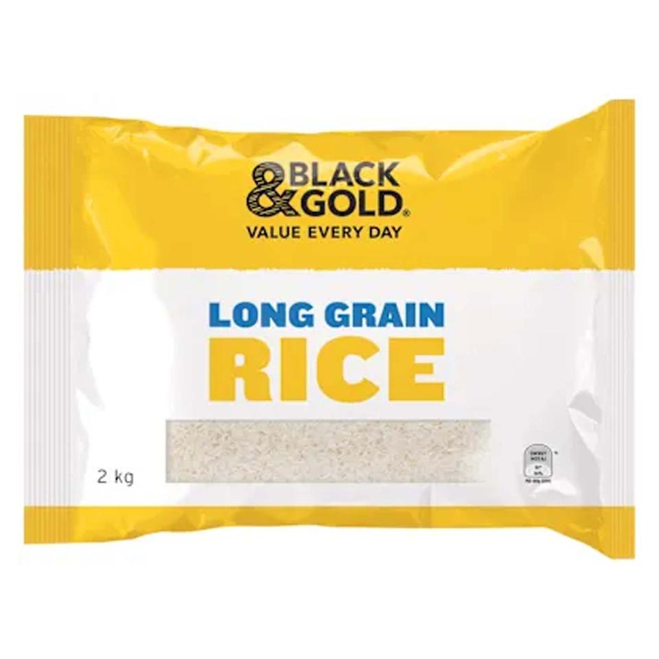 Black & Gold Rice Long Grain 2kg | Winc