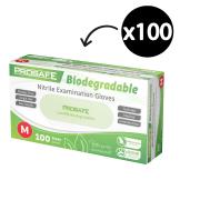 Prosafe Biodegradable Green Nitrile Examination Gloves Powder Free ...