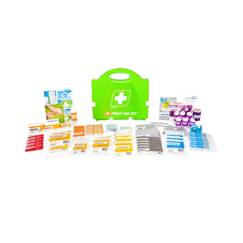 FastAid R2 Workplace Response Plastic Portable First Aid Kit | Winc