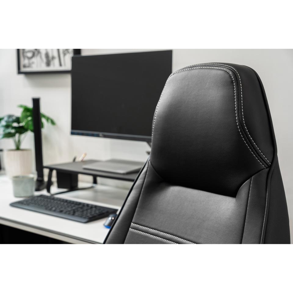 Winc Ambition New York Executive Chair PU Upholstery with 5 Star Castor ...
