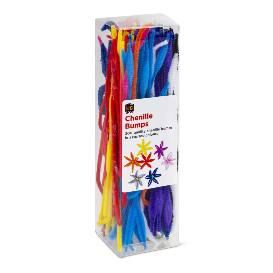 Educational Colour Chenille Stems Bumps 30cm Pack Of 200 | Winc