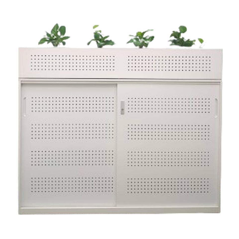 Steelco Aier Cabinet Steel Sliding Door 1015h x 1600w x 450dmm In White ...