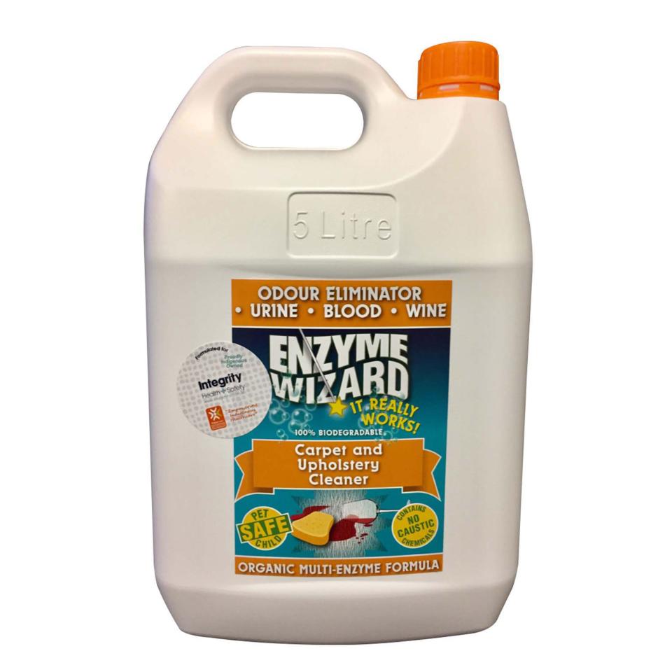 Integrity Health & Safety Enzyme Wizard Carpet & Upholstery Cleaner 5L Dru | Winc