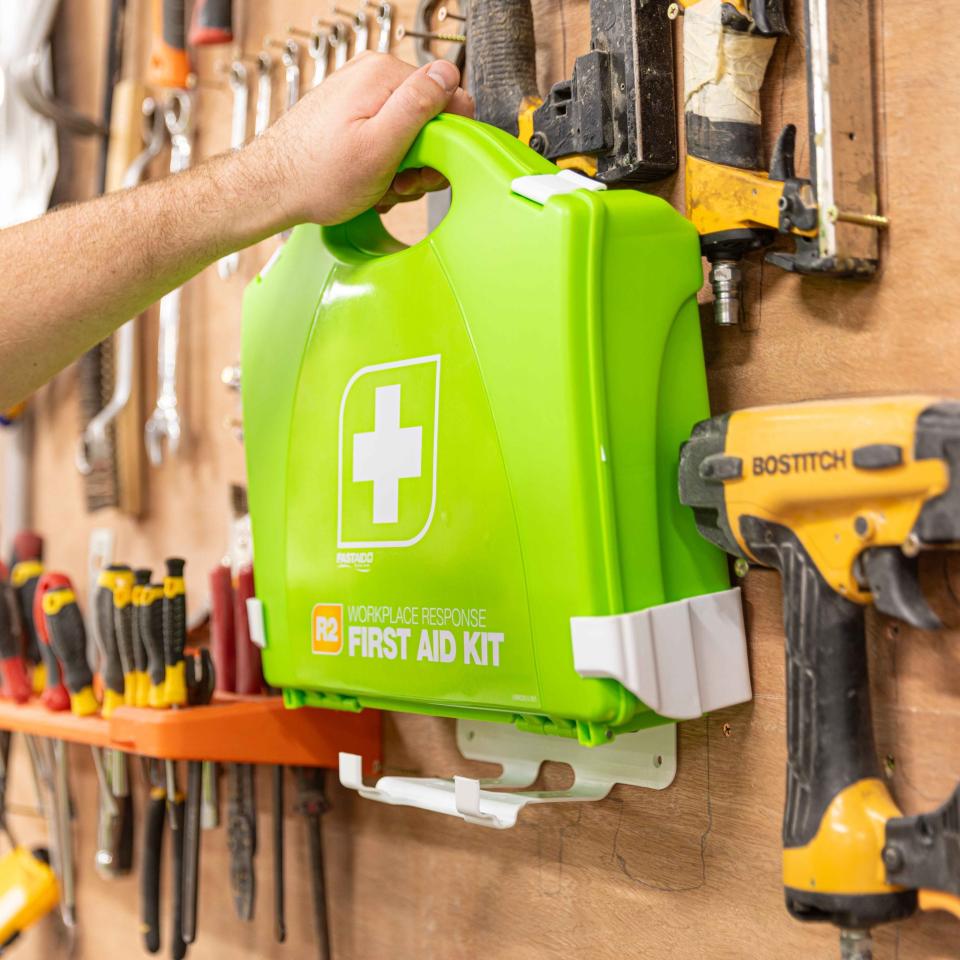 FastAid R2 Workplace Response Plastic Portable First Aid Kit | Winc