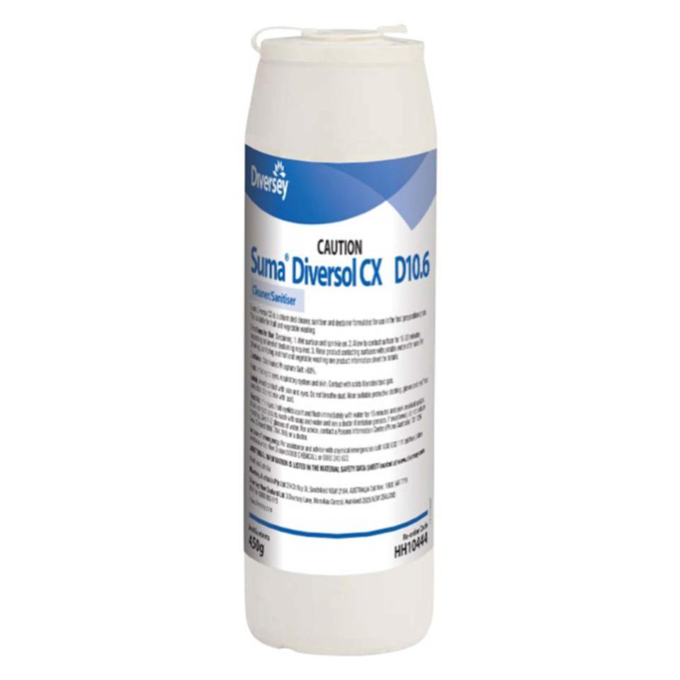 Diversey Suma Diversol Chlorinated Cleaner/Sanitiser 450g | Winc