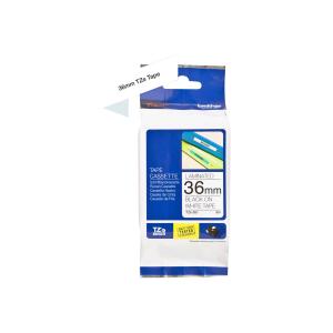 Brother TZE-261 Tz Laminated Tape Black On White 36mm | Winc