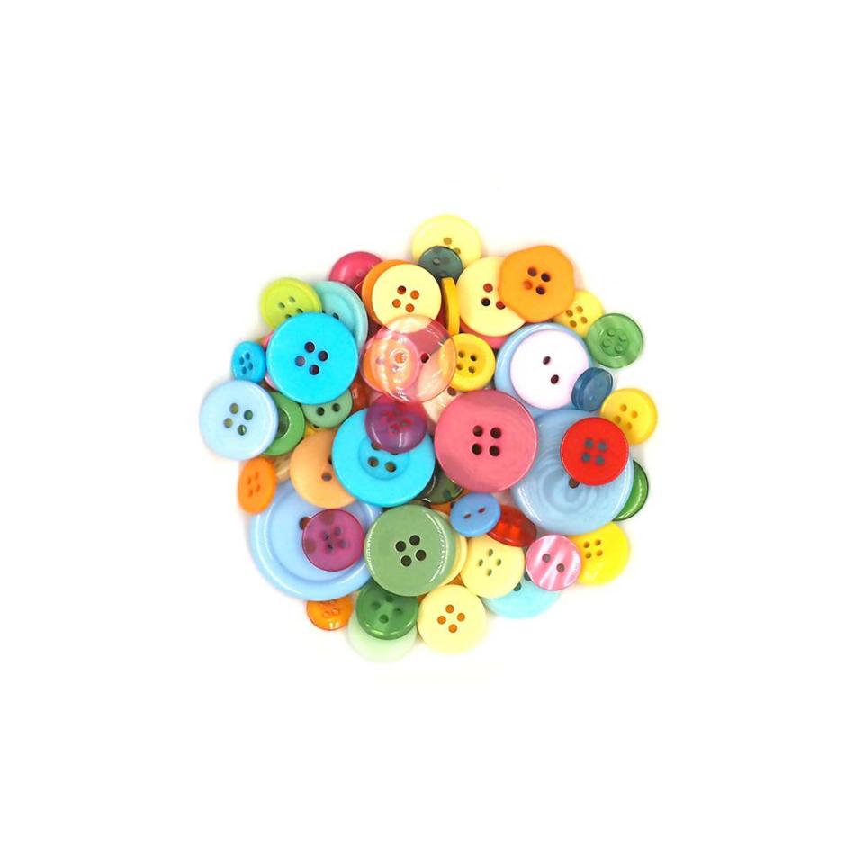 Arbee Button Bulk Tub Multi 500g | Winc