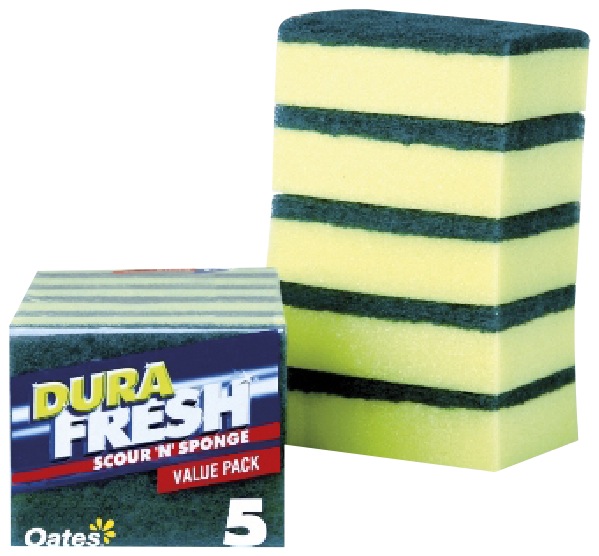 Oates Sc-055 Scourer Sponge Pkt 5 | Winc