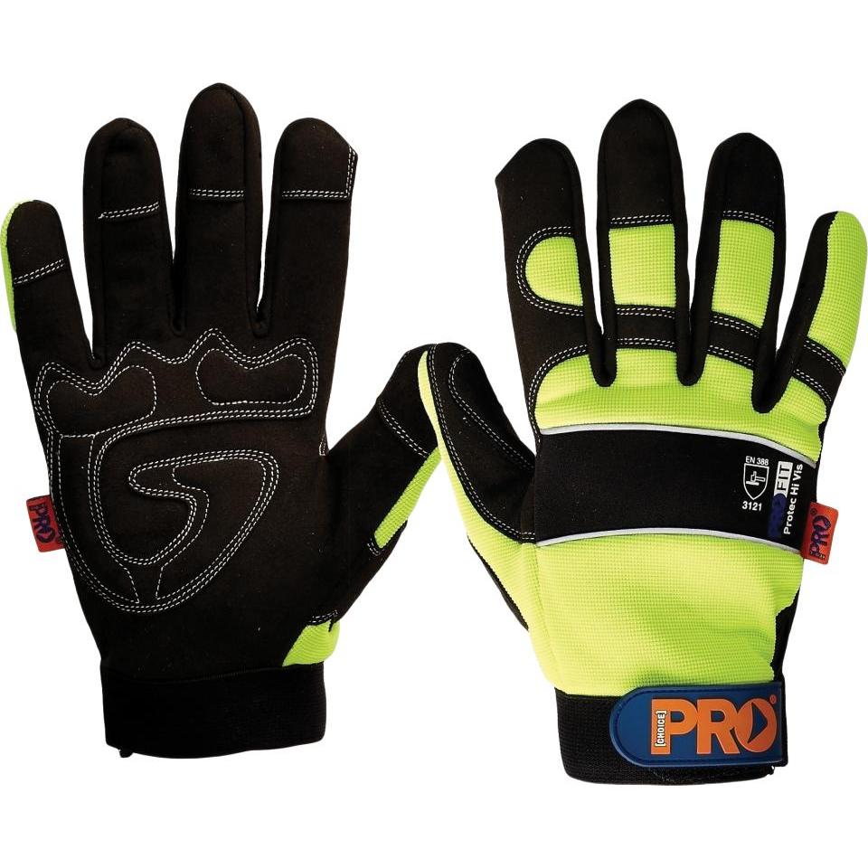 Paramount Safety Pty-M Profit Glove Full Finger Reinforced Palm High ...