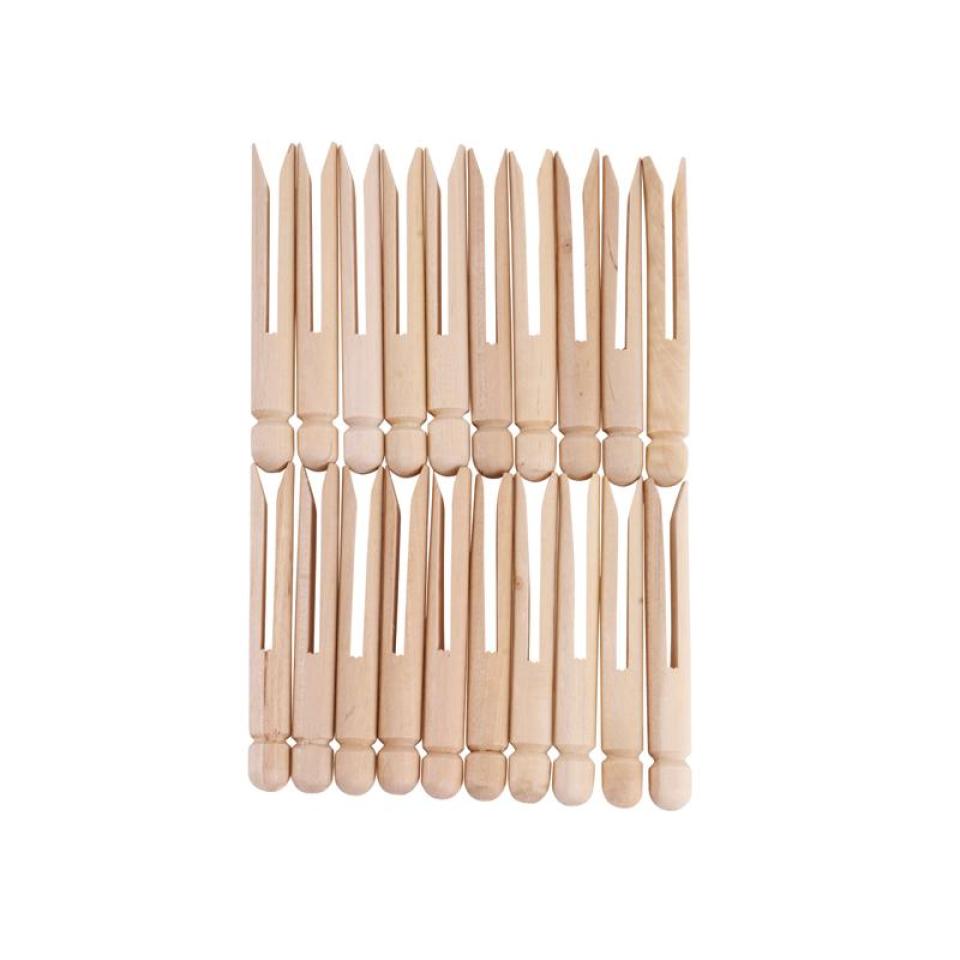Jasart Dolly Pegs Plain Pack 24 | Winc