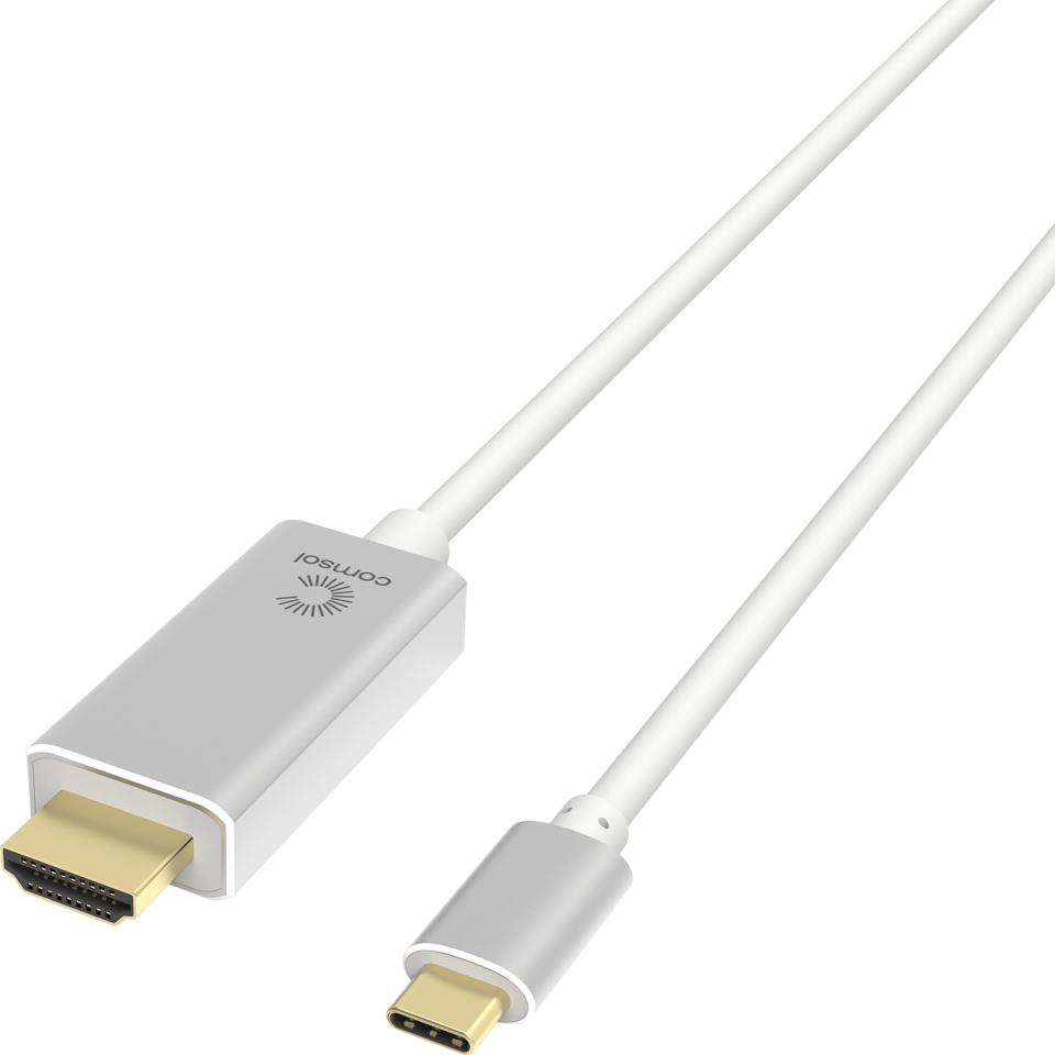 Comsol 1.5m USB-C Male To HDMI Male Cable 4k2k | Winc